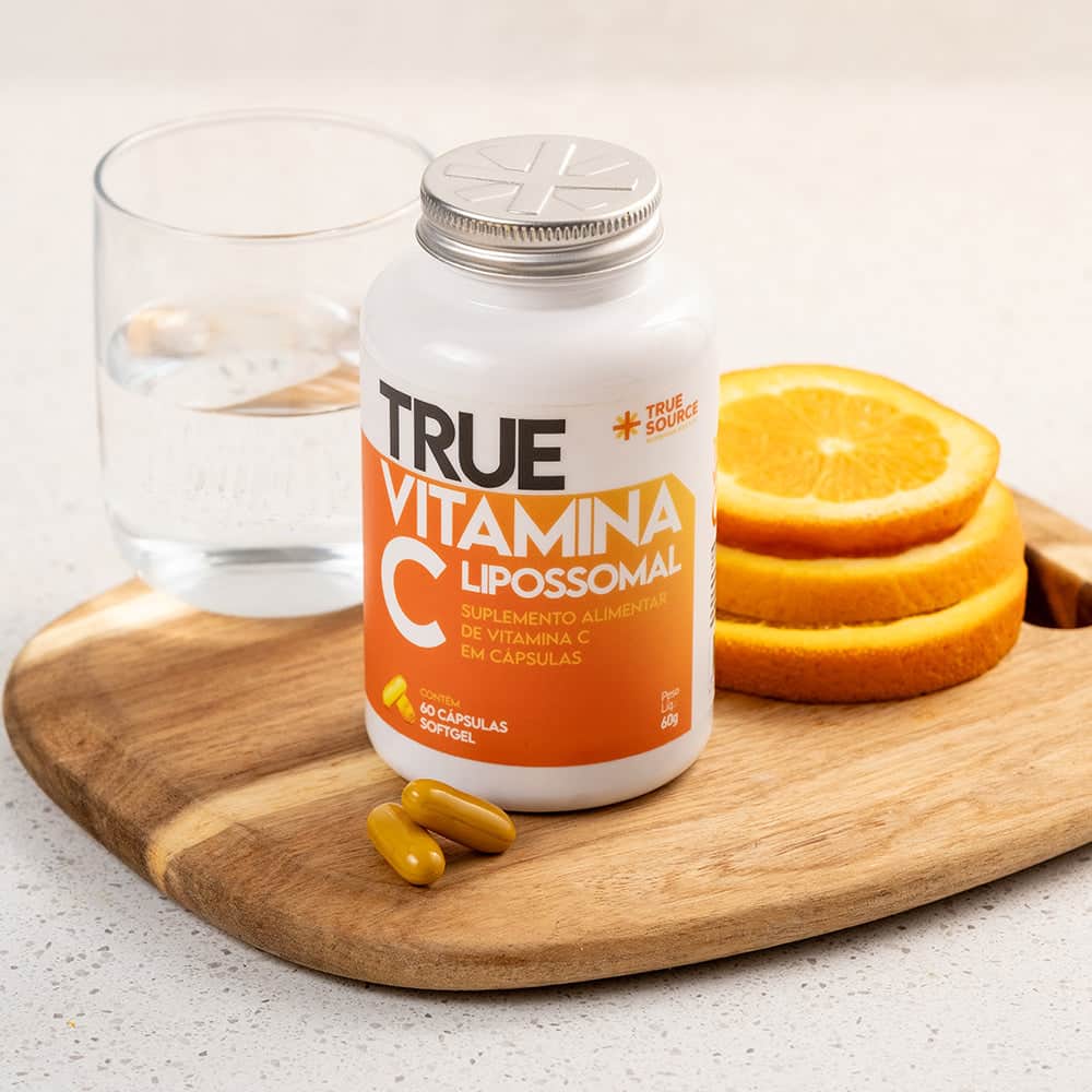 True Vitamina C Lipossomal 60 Cápsulas | True